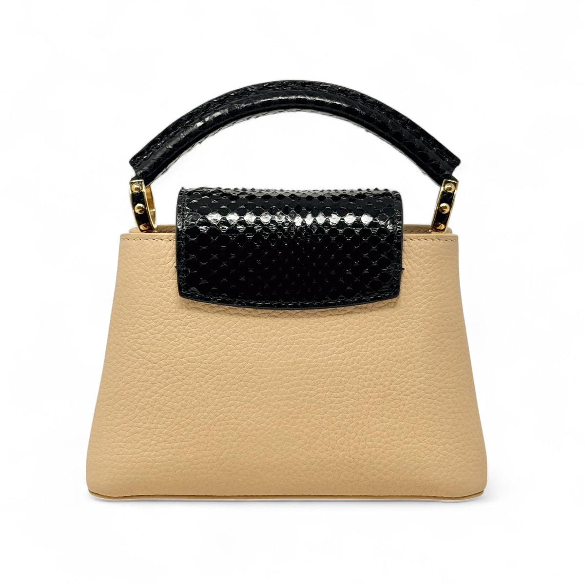 Louis Vuitton Python Mini Capucines Bag | Jadore Couture