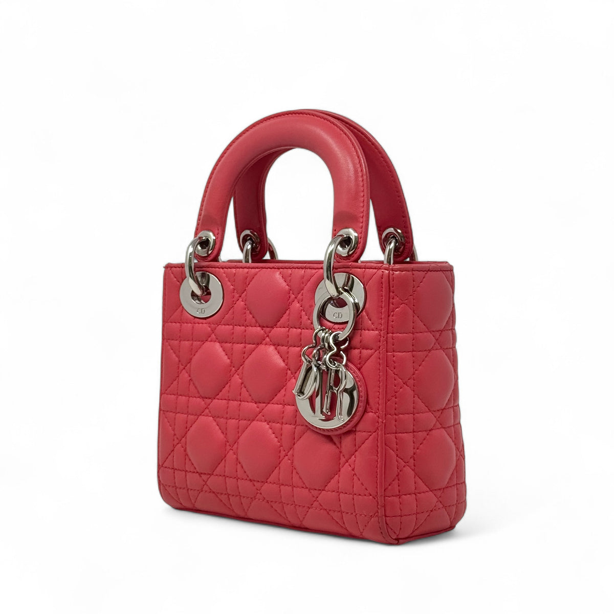 Dior Red Mini Lady Dior | Jadore Couture